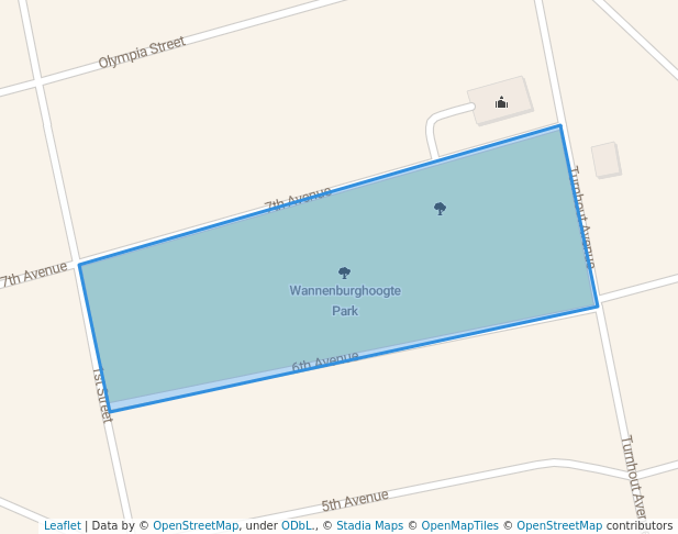 Wannenburghoogte Park in Germiston | Map and Routes