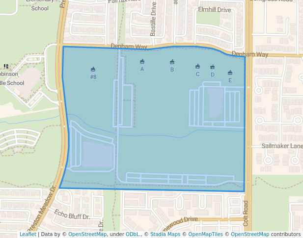 Carpenter Park in Plano | Map and Routes