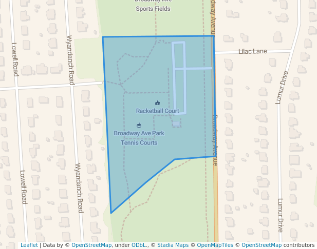 Broadway Ave Park in Sayville | Map and Routes