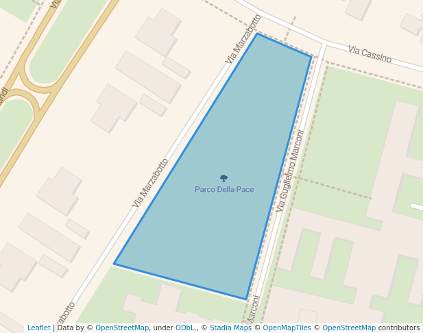 Parco Della Pace in Ravenna | Map and Routes