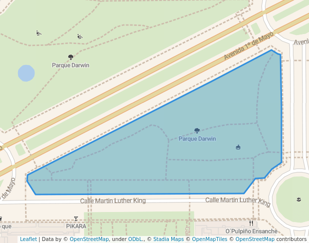 Parque Darwin in Alcorcón | Map and Routes