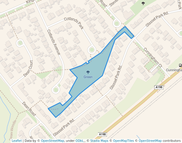Green in Longniddry | Map and Routes