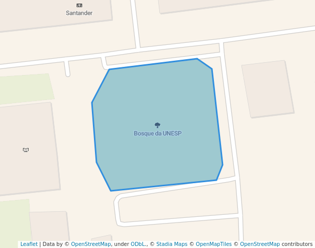 Bosque da UNESP in Bauru | Map and Routes