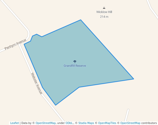Grandfill Reserve in Croydon | Map and Routes