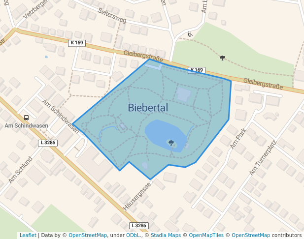 Gail'scher Park in Biebertal | Map and Routes