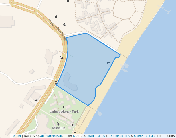 Naturland Vacation Club in Eco Park in Çamyuva | Map and Routes