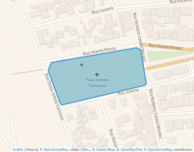 Praça Samadu Tomiyama in Londrina | Map and Routes