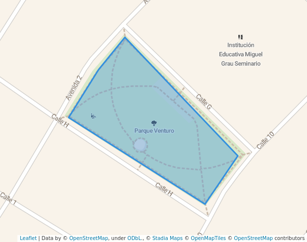 Parque Venturo in Lurín | Map and Routes