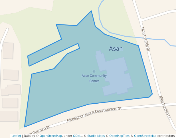 Asan Community Center in Asan | Map and Routes