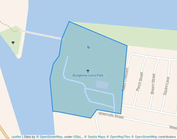 Budgewoi Lions Park in Budgewoi | Map and Routes