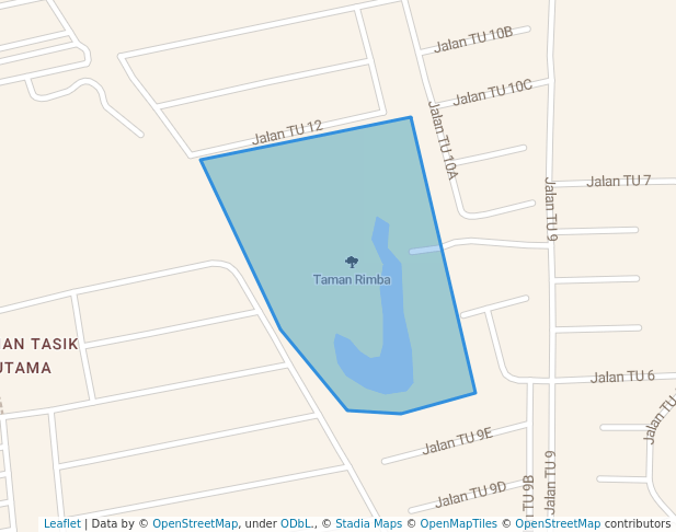 Taman Rimba in Melaka | Map and Routes