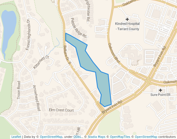 Oakmont in Fort Worth | Map and Routes