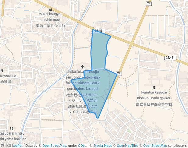 牛山公園 in Kasugai | Map and Routes