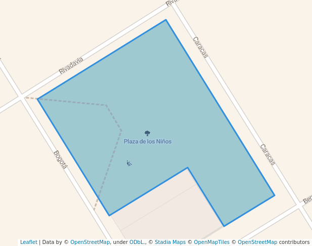 Plaza de los Niños in Villa Rosa | Map and Routes