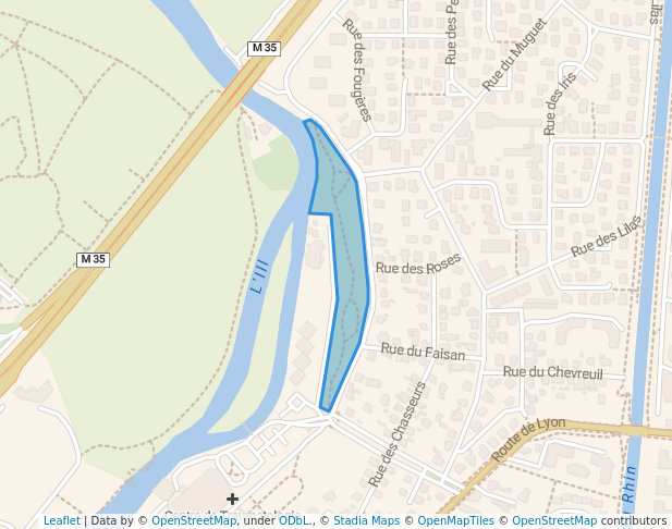 Parc des Bonnes Gens in Illkirch-Graffenstaden | Map and Routes