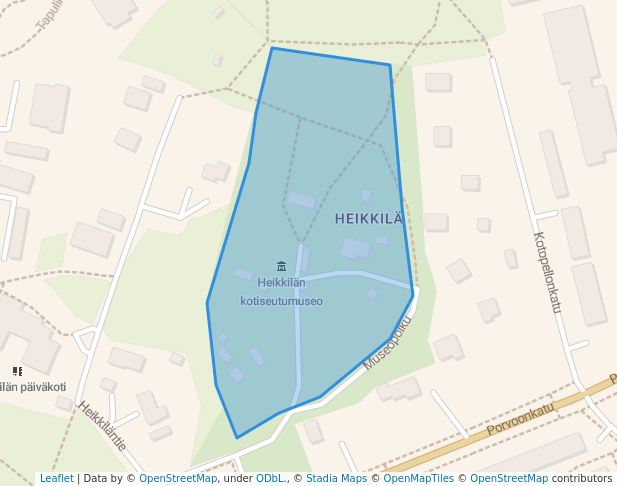 Martti Saariston puisto in Kerava | Map and Routes