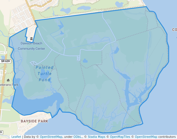 Occoquan Bay National Wildlife Refuge in Woodbridge | Map and Routes