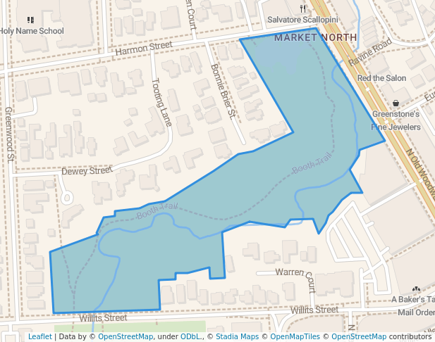 Booth Park in Birmingham | Map and Routes