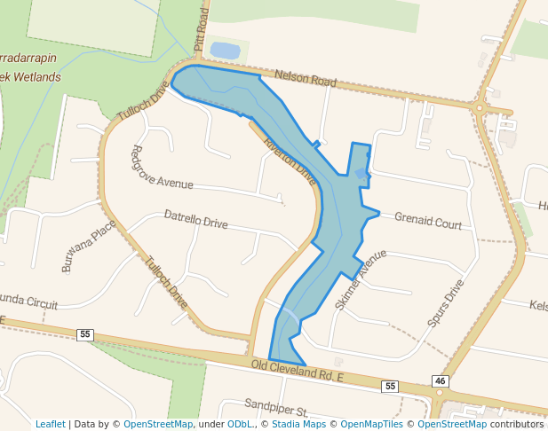 Brock Park in Wellington Point | Map and Routes