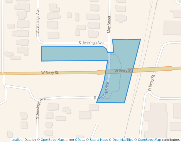 Jennings-May-St. Louis Park in Fort Worth | Map and Routes