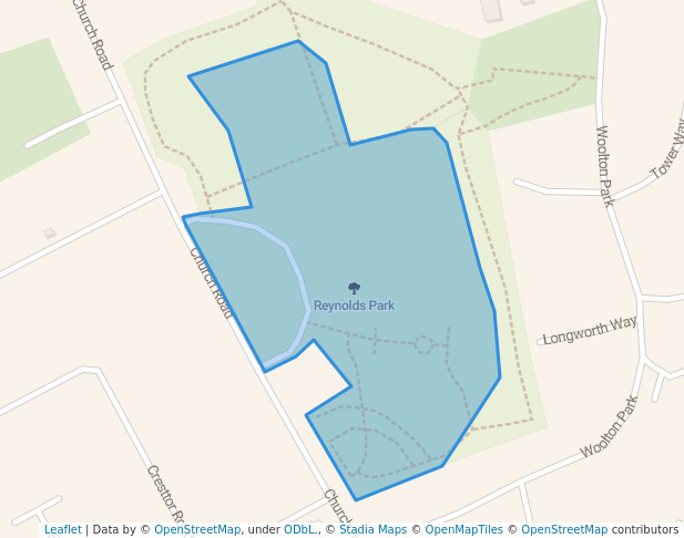 Reynolds Park in Liverpool | Map and Routes
