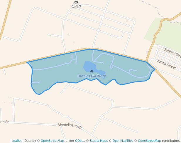 Bantug Lake Ranch in Bacolod | Map and Routes