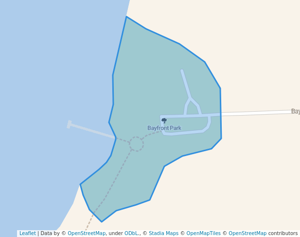 Bayfront Park in Daphne | Map and Routes