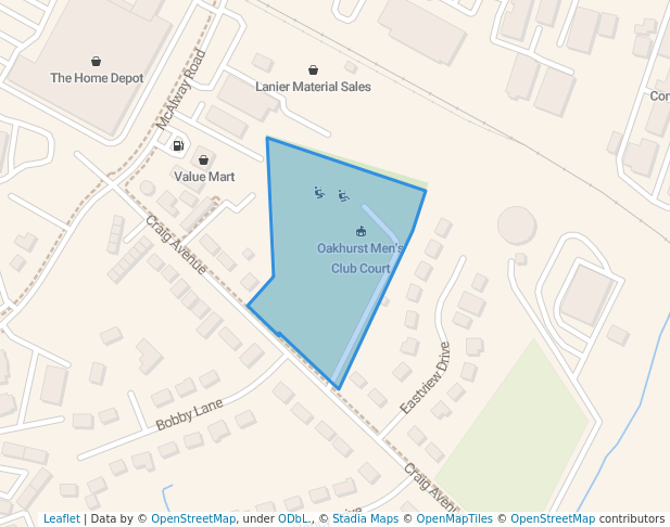 Oakhurst Park in Charlotte | Map and Routes