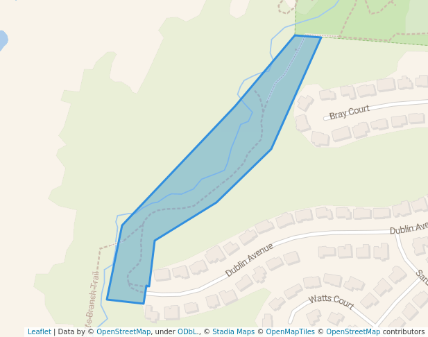 Dublin Park in Columbia | Map and Routes