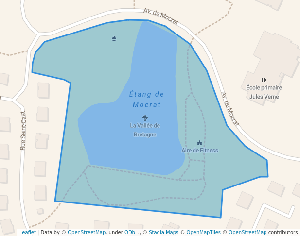 La Vallée de Bretagne in Cholet | Map and Routes