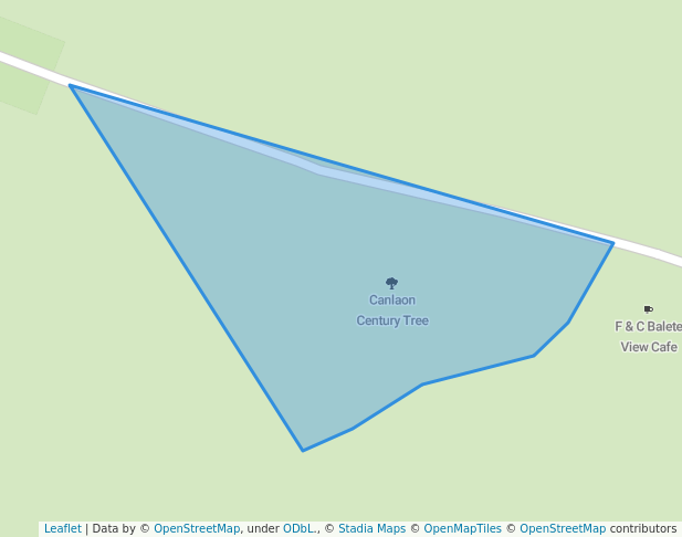 Canlaon Century Tree in San Carlos City | Map and Routes