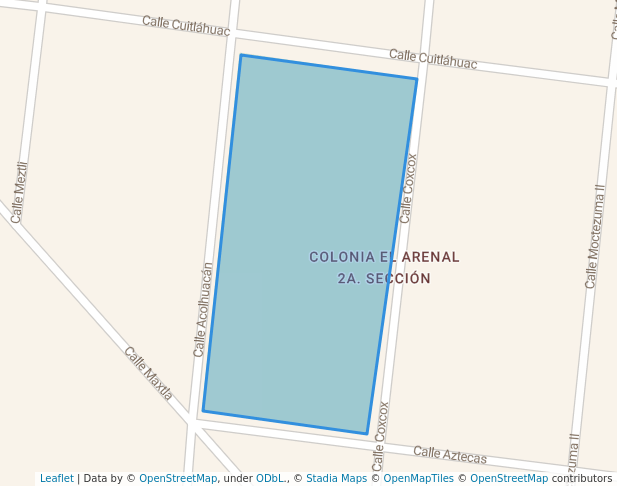 Parque De Las Palomas in Ciudad de México | Map and Routes