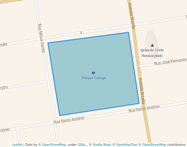 Parque Tobogã in Resende | Map and Routes