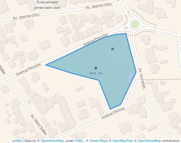 Bois Joli in Pornichet | Map and Routes