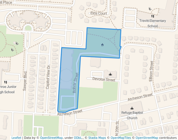 Sawyer Park in Columbus | Map and Routes