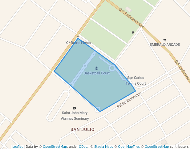 Paseo in San Carlos City | Map and Routes