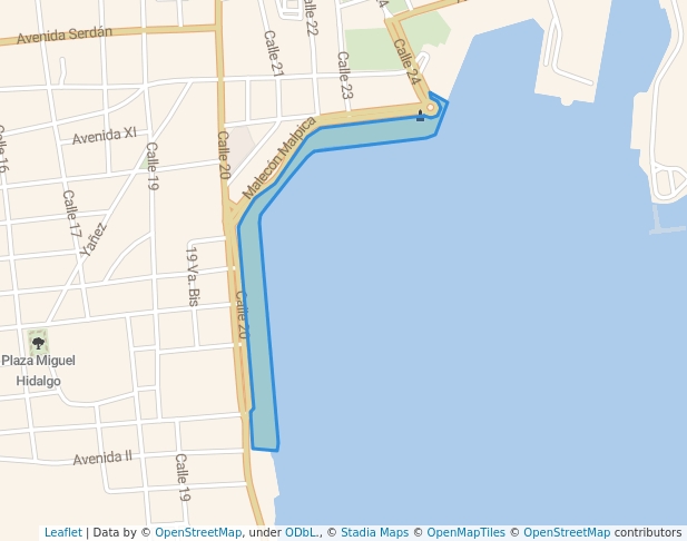 Malecon turistico in Heroica Guaymas | Map and Routes