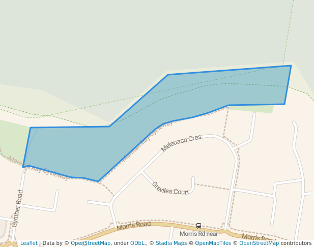 Glanville Park in Rothwell | Map and Routes