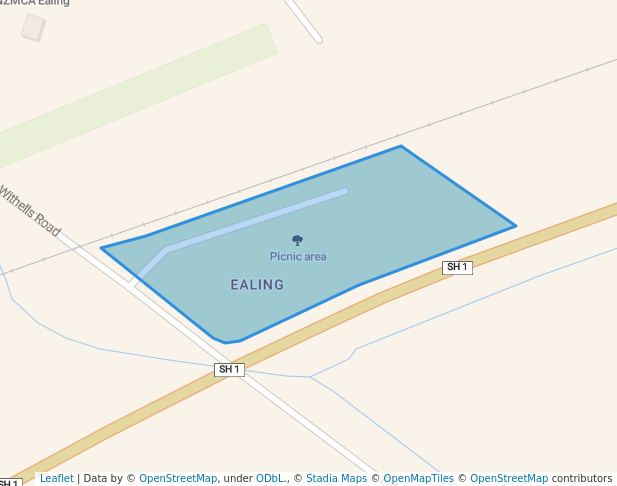 Picnic area in Ealing | Map and Routes