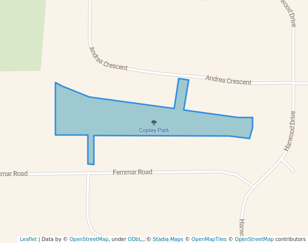 Copley Park in Lantzville | Map and Routes