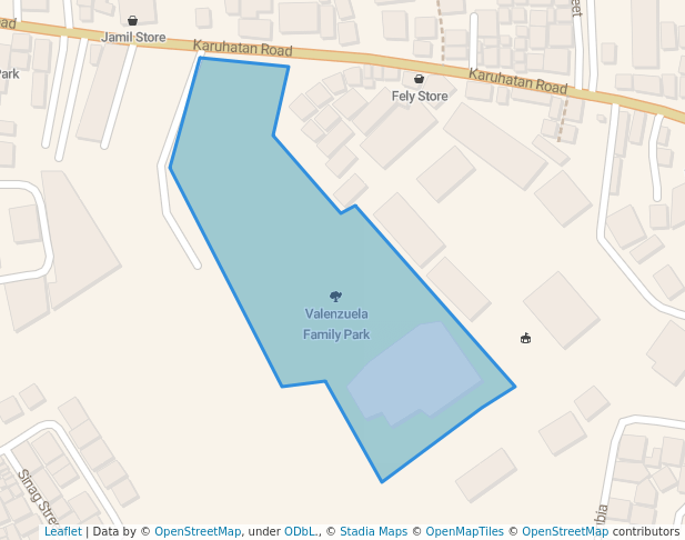 Valenzuela Family Park in Valenzuela | Map and Routes