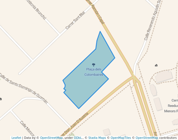 Plaça dels Colombaires in Godella | Map and Routes