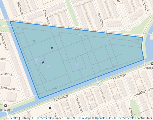 Floriade Park in Zoetermeer | Map and Routes