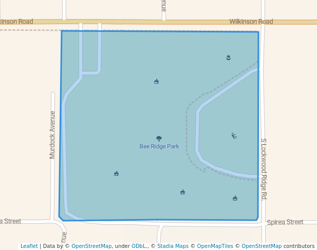 Bee Ridge Park in Sarasota | Map and Routes