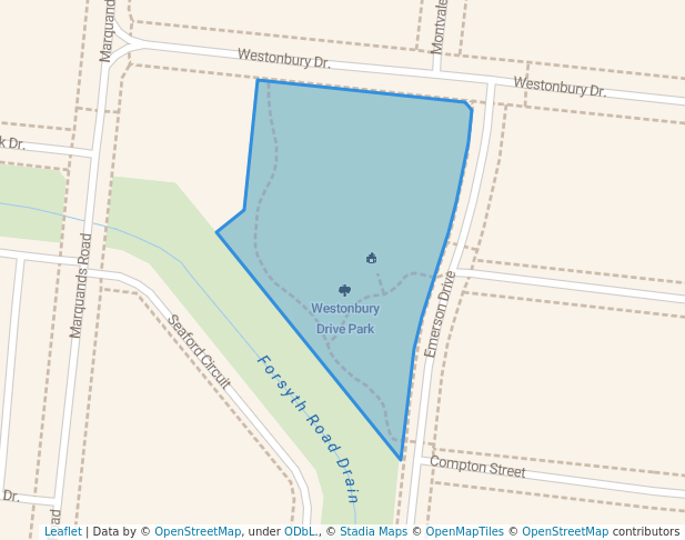 Westonbury Drive Park in Truganina | Map and Routes