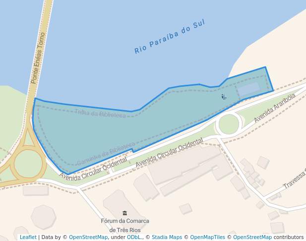 Parque Municipal in Três Rios | Map and Routes