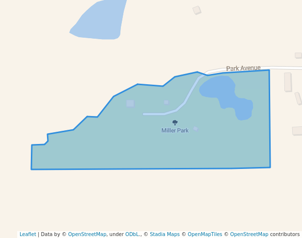 Miller Park in Marlow | Map and Routes