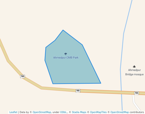 Ahmedpur CMB Park in Ahmedpur | Map and Routes