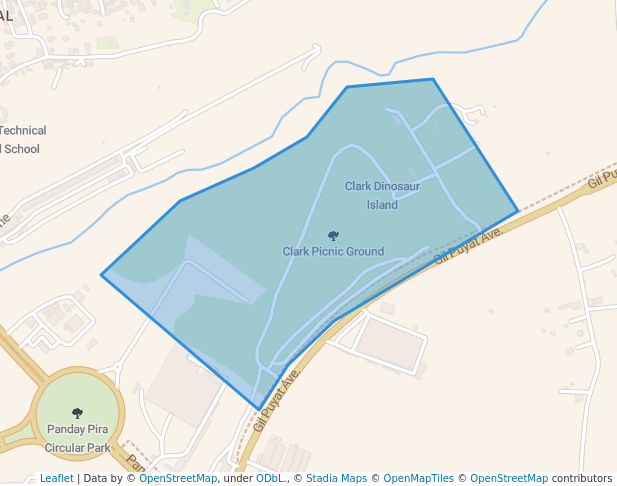 Clark Picnic Ground in Mabalacat | Map and Routes