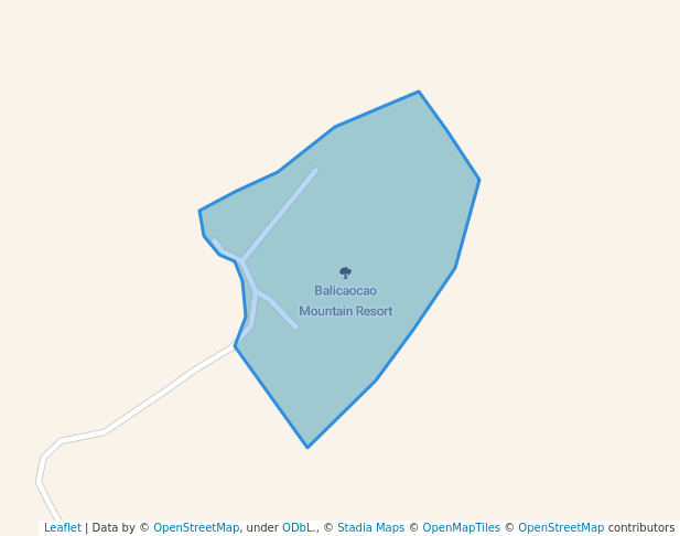 Balicaocao Mountain Resort in Kabankalan | Map and Routes